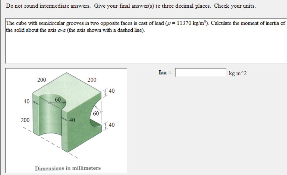 Solved Do not round intermediate answers. Give your final | Chegg.com