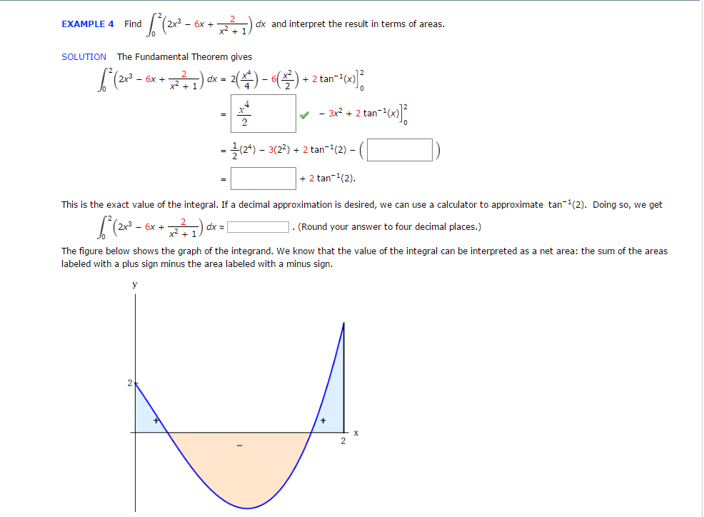 Solved Find integral_0^2 (2x^3 - 6x + 2/x^2 + 1) dx and | Chegg.com Solved Find integral_0^2 (2x^3 - 6x + 2/x^2 + 1) dx and | Chegg.com