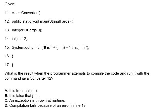 Solved Given 11. class Converter 12. public static void | Chegg.com