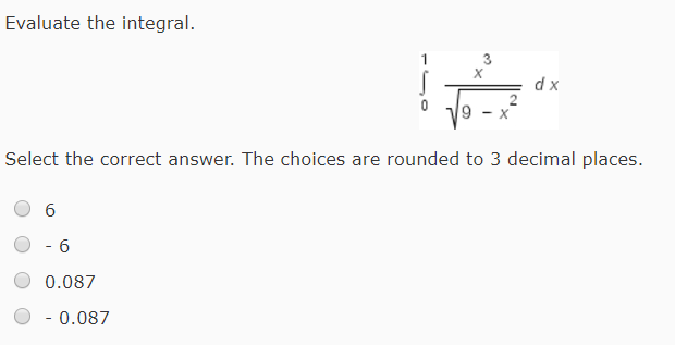 Solved Evaluate the integral. integral _0^1 x^3/Squareroot | Chegg.com