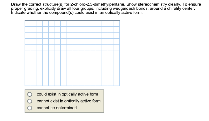 Solved Draw the correct structure(s) for | Chegg.com