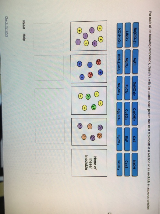 Solved For each of the following compounds, classify if with | Chegg.com