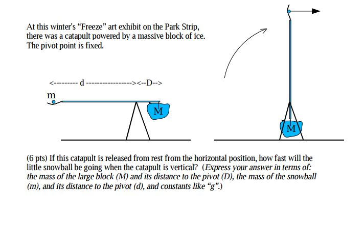 Solved At this winter's "Freeze" art exhibit on the Park | Chegg.com