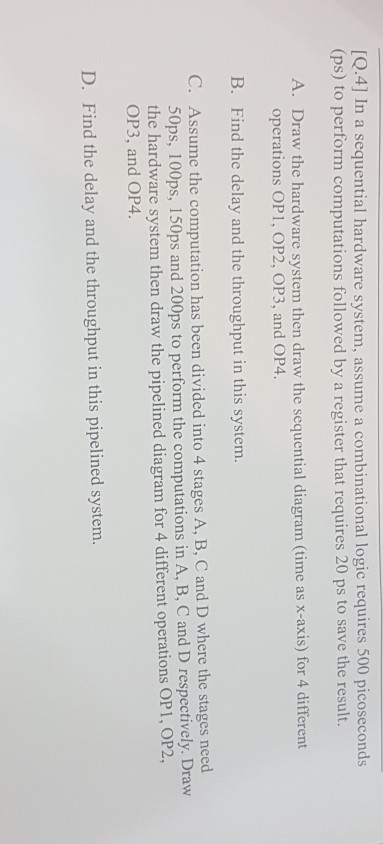 [Q.1] For each byte sequence listed, determine the | Chegg.com