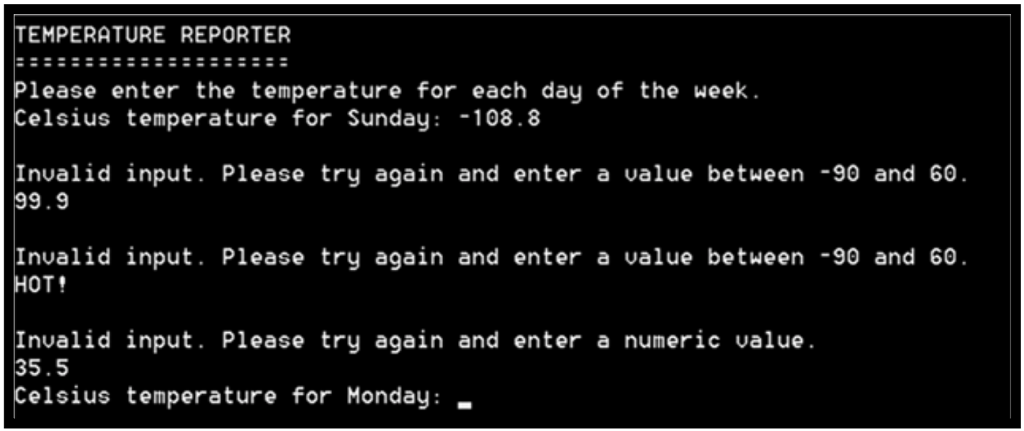 Solved C++ program that will have the user enter Celsius | Chegg.com