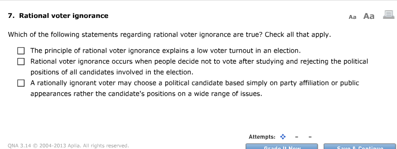 Solved Which of the following statements regarding rational | Chegg.com