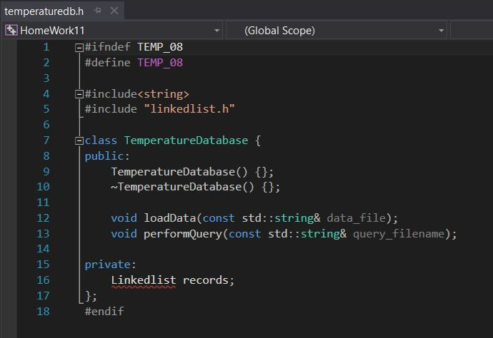 Solved Temperature queries For part 1, you will build a | Chegg.com