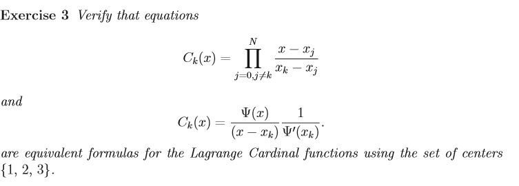 Solved Exercise 3 Verify that equations and (z) 1 are | Chegg.com