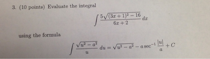 Solved Evaluate the integral integral 5 squareroot (3x + | Chegg.com