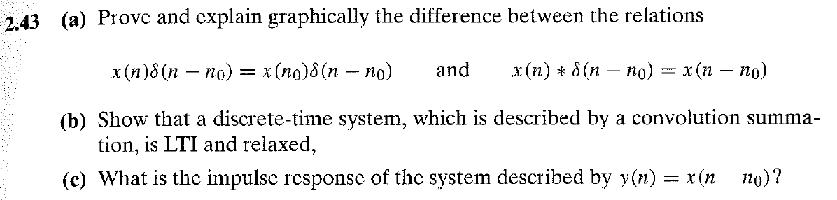 Solved Prove and explain graphically the difference between | Chegg.com