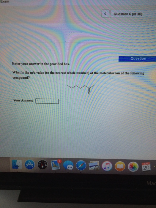 Solved Enter your answer in the provided box. What is the | Chegg.com