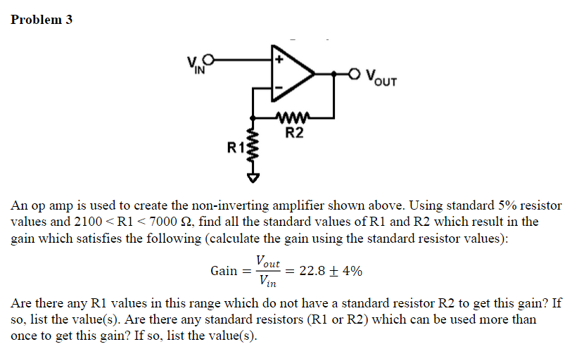 Non Inverting Op Amp Resistor Calculator Engineering Calculators Tools ... Non Inverting Op Amp Resistor Calculator Engineering Calculators Tools ...