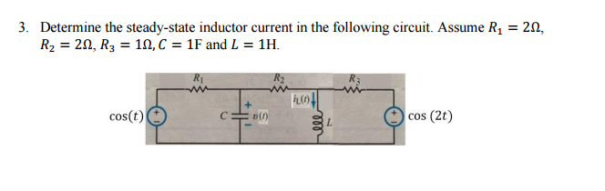 Solved Determine the steady-state inductor current in the | Chegg.com