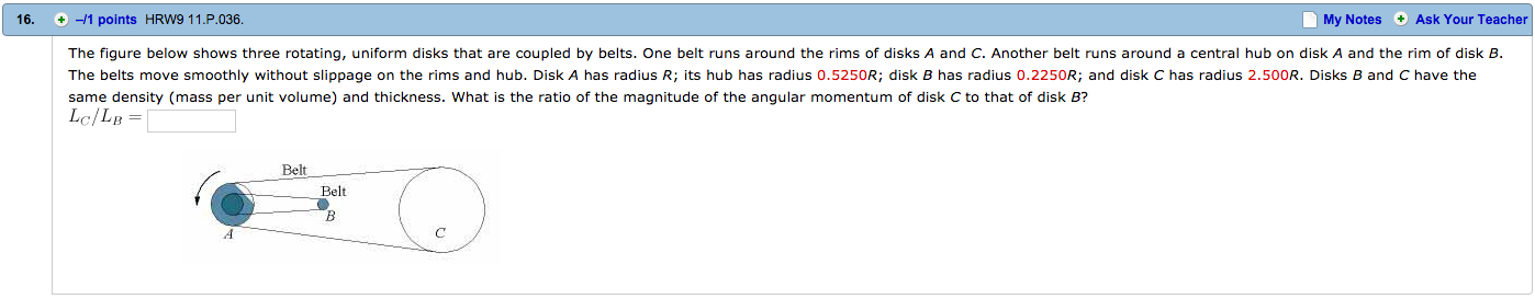 Solved The figure below shows three rotating, uniform disks | Chegg.com