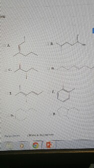 Solved from the list below, select all of the structures for | Chegg.com