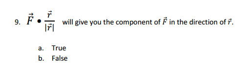 Solved 6. What is the angle between r 2.7 mi 6.3 mj and F | Chegg.com