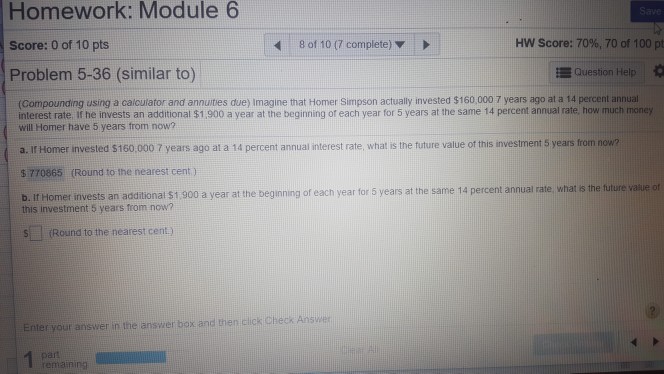 Solved Homework Module 6 Score 0 Of 10 Pts Problem 5 36
