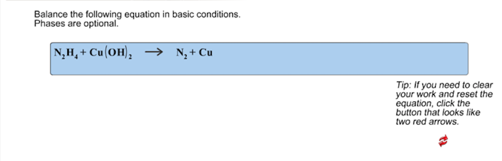 Solved Balance the following equation in basic conditions | Chegg.com