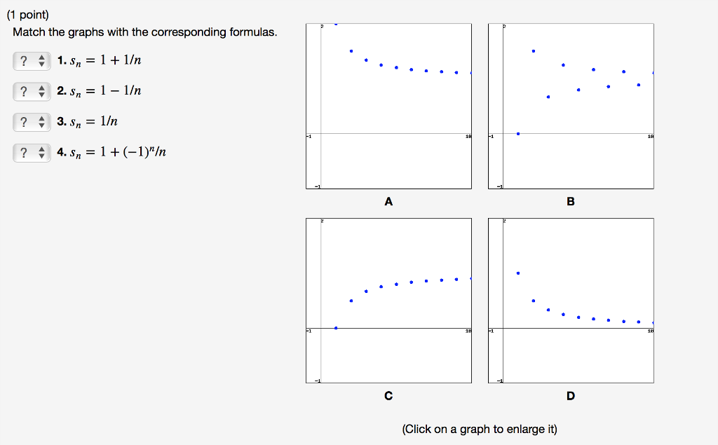 Solved (1 point) Find a formula for s n n 1, if sn s given | Chegg.com