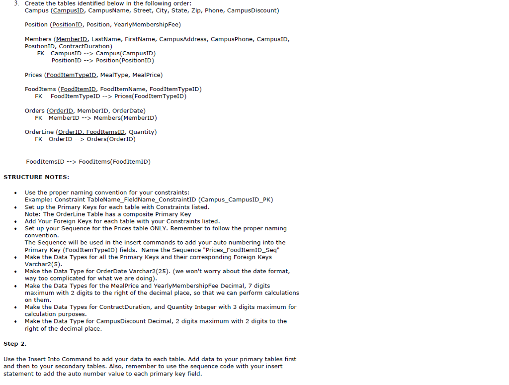 Solved ** WRITE AND EXECUTE SQL QUERIES** **TO BE DONE IN | Chegg.com
