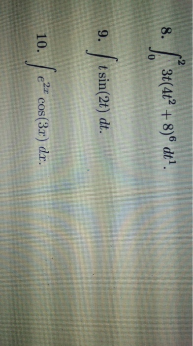 Solved Compute the following integral using u-substitution | Chegg.com