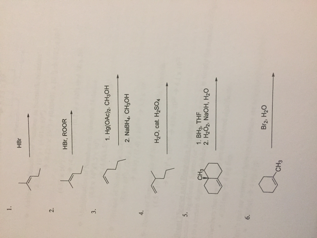 Solved Draw the major product predicted for each of the | Chegg.com Solved Draw the major product predicted for each of the | Chegg.com