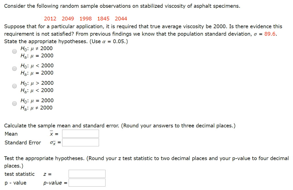 Solved Consider the following random sample observations on | Chegg.com