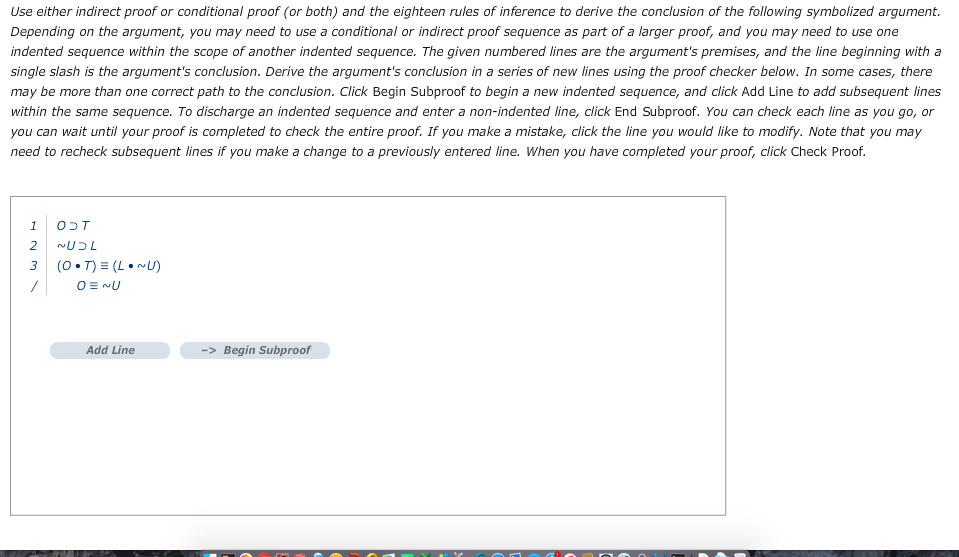 Solved Use either indirect proof or conditional proof (or | Chegg.com