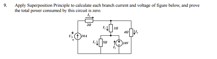 Solved Apply Superposition Principle to calculate each | Chegg.com