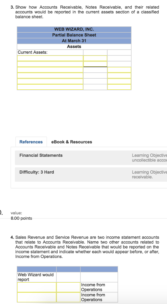 Solved Web Wizard, Inc. has provided information technology | Chegg.com