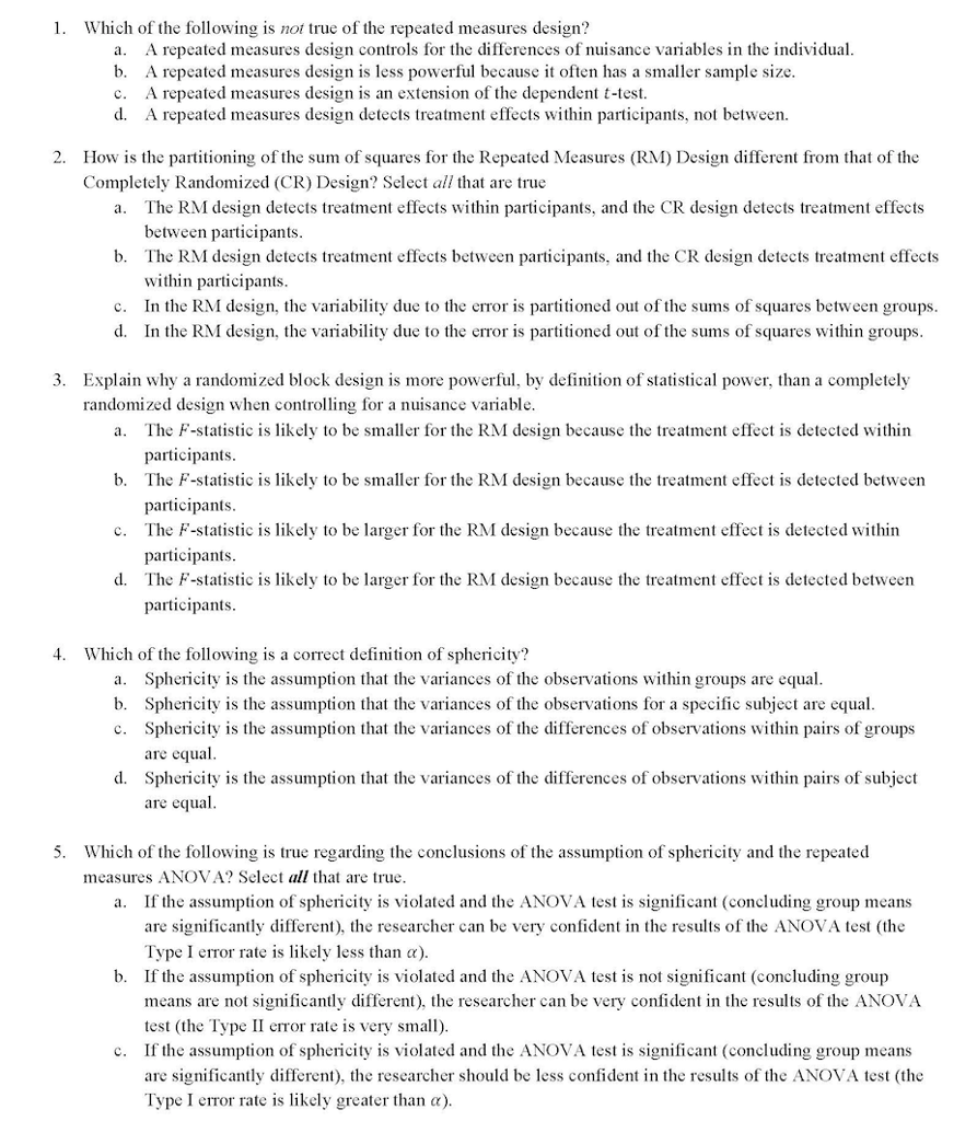 What Is The Difference Between Concurrent Measures Design And Repeated Measures Design - Design Talk