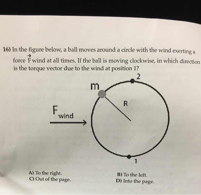 Solved 16- Need help with basic physics question. | Chegg.com