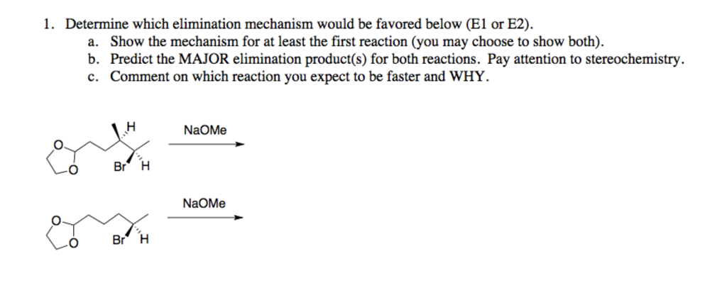 Solved strong nucleophile/ weak base strong nucleophile/ | Chegg.com