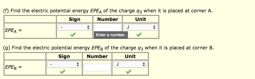 Solved Electric potential energy The drawing shows a square, | Chegg.com