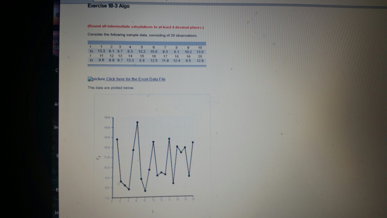Solved Exercise 18-3 Algo (Round all intermediate | Chegg.com