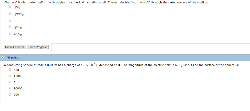 Solved Charge Q is distributed uniformly throughout a | Chegg.com