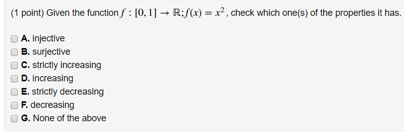 Solved Given the function f: [0, 1] rightarrow R: f(x) = | Chegg.com