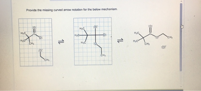 Solved Provide the missing curved arrow notation for the | Chegg.com