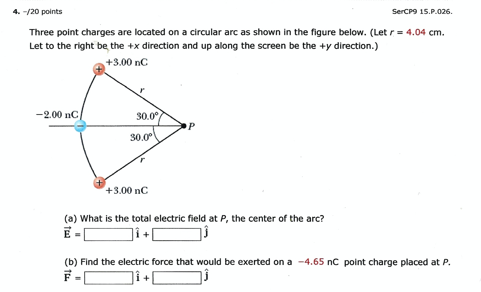 Solved Three point charges are located on a circular arc as | Chegg.com