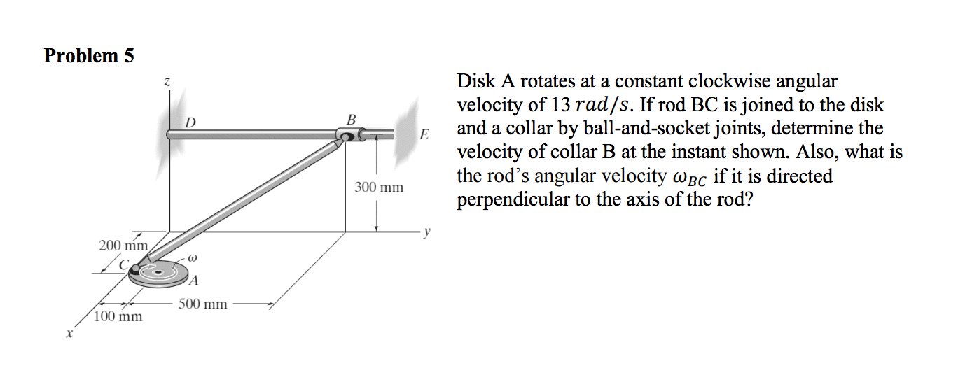 Disk A rotates at a constant clockwise angular | Chegg.com