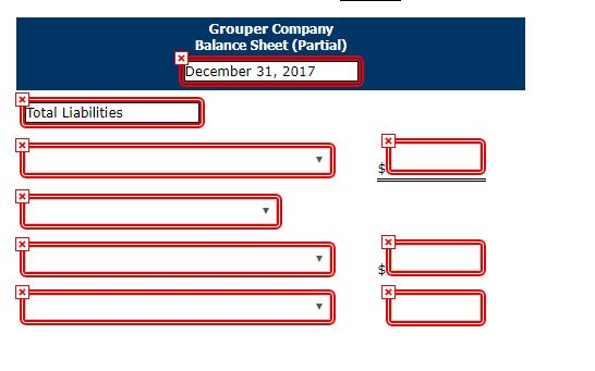 Solved *Exercise 20B-12 (Part Level Submission) Grouper | Chegg.com