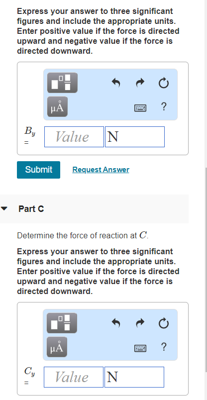 Solved Determine the reactions at the bearing supports A, B | Chegg.com