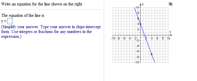 Solved Find an equation of the line containing the given | Chegg.com
