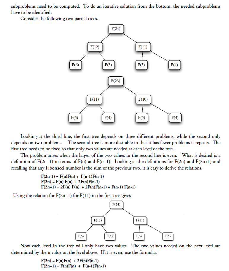 5 5 Tail Recursive Fibonacci Ore Memorization Or An