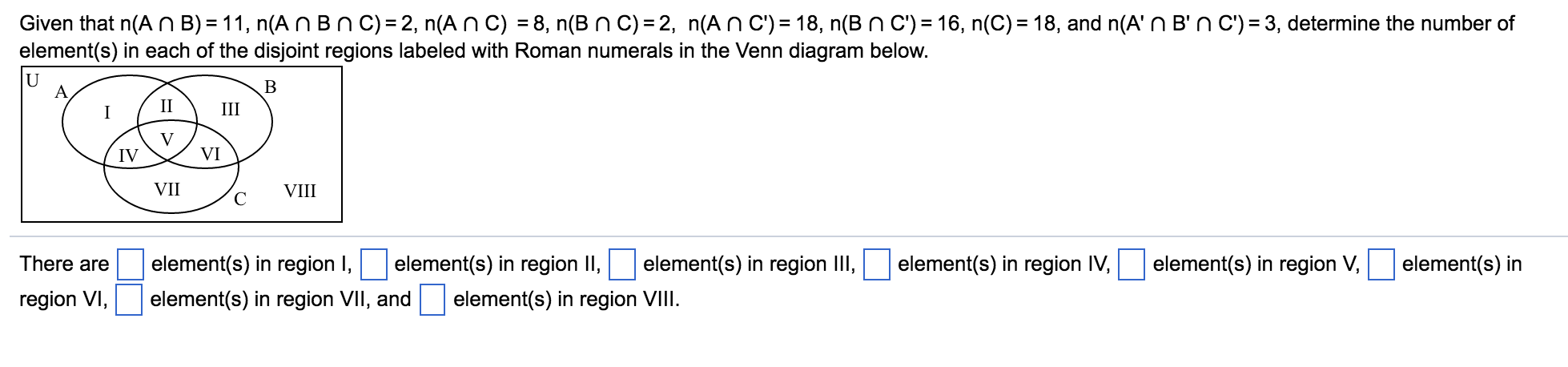 Solved Given that n(A n B) = 11, n(A n B n C) = 2, n(A n C) | Chegg.com Solved Given that n(A n B) = 11, n(A n B n C) = 2, n(A n C) | Chegg.com