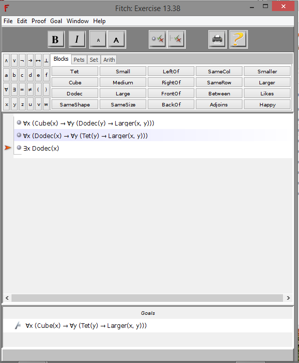 I need help proving Exercise 13.38 -Fitch Proof for | Chegg.com