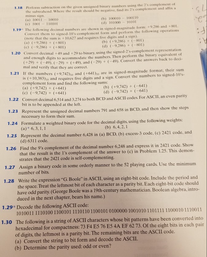 Solved Chapter 1 Problems, text pp. 37-40 Show your work. | Chegg.com
