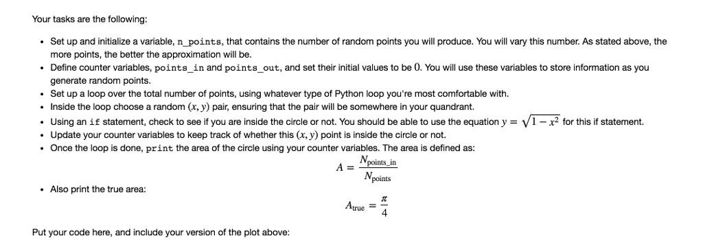 Solved Your tasks are the following: Set up and initialize a | Chegg.com