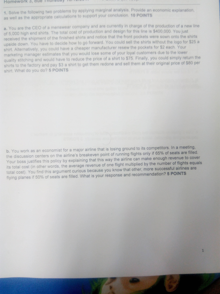 Solved Homework 3, due hay 1. Solve the following two | Chegg.com