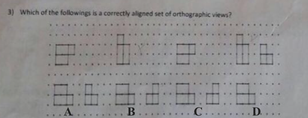 Solved 3) Which of the followings is a correctly aligned set | Chegg.com